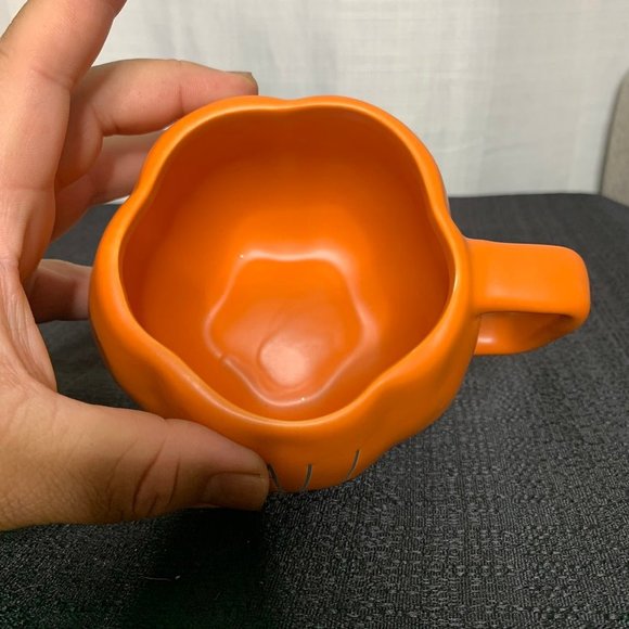 Rae Dunn | Dining | Rae Dunn White Pumpkinorange Fall Mug Set | Poshmark